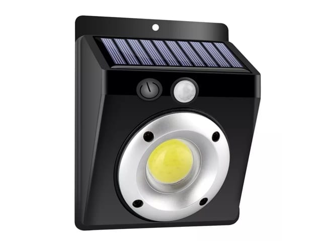Halogen solarny ścienny LED COB sensor - BensonsTrade