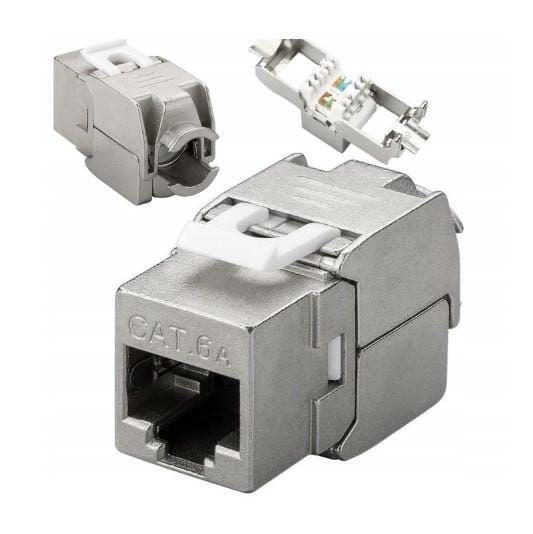 RJ10 GNIAZDO RJ45 STP KAT.6A BEZNARZĘDZIOWE - BensonsTrade